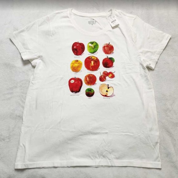 J. Crew Factory | Tops | New Womens J Crew Factory Collector Tee Types ...